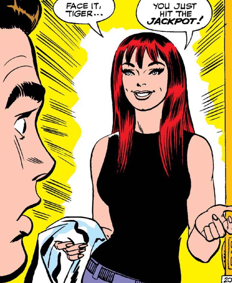 Spider Man and Mary Jane Watson