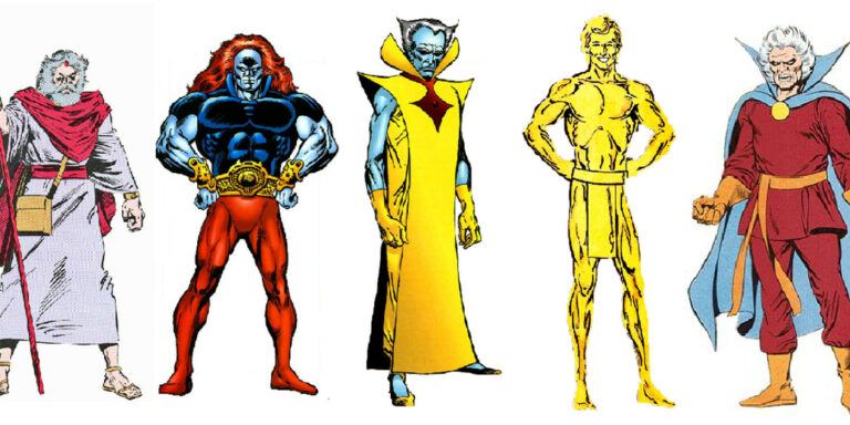 Marvel Comics Cosmic Entities - A Hierarchical Journey